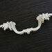 2.8“ 3.75” Decorative Drawer Handle Cream White Silver Dresser Handle ...