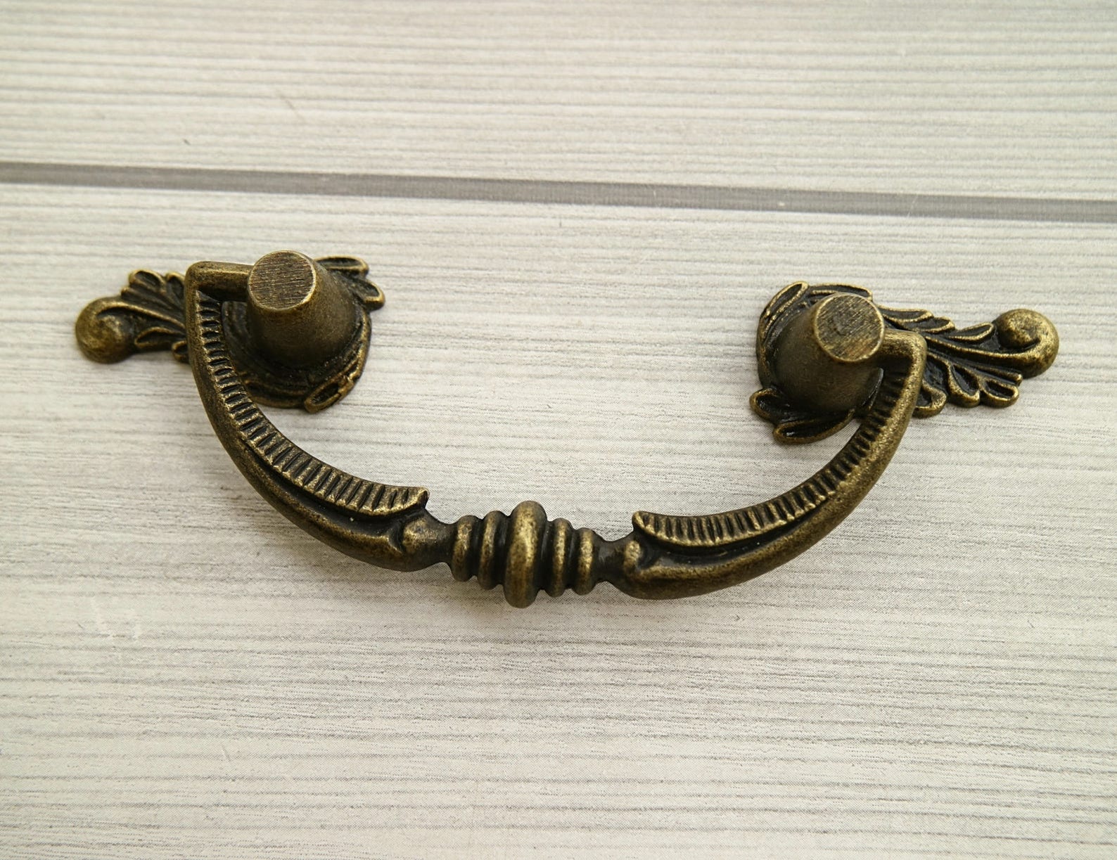2.3 Vintage Style Handle Small Swing Pull Antique Bronze | Etsy