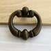Vintage Style Drop Ring Handle Antique Bronze Dresser Knob - Etsy