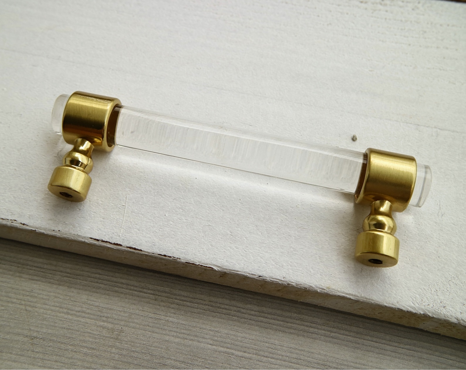 3.75 Lucite Drawer Handle Clear Acrylic Kitchen Cabinet - Etsy