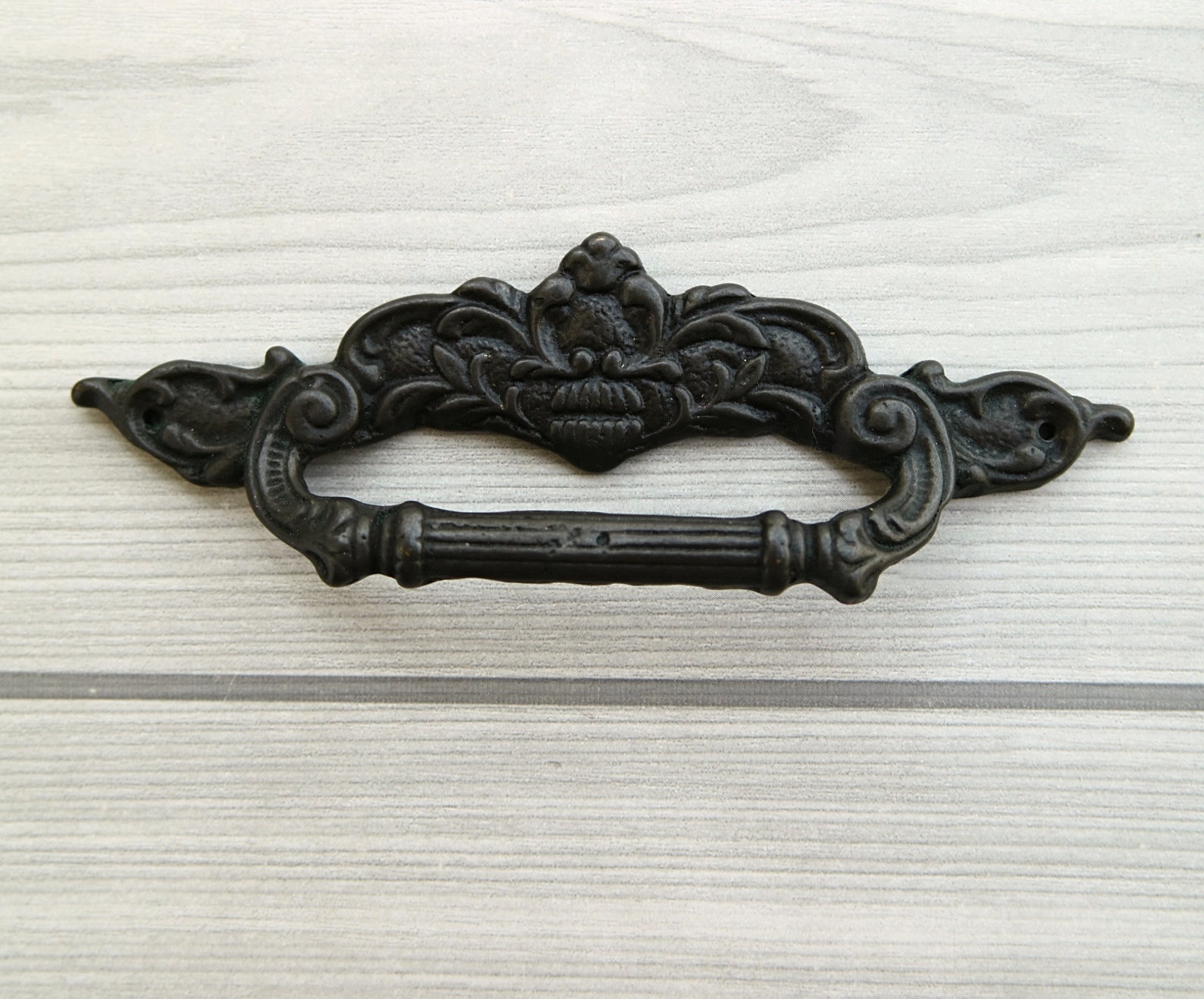 Vintage Antique Black Dresser Drop Bail Handle Antique Bronze - Etsy