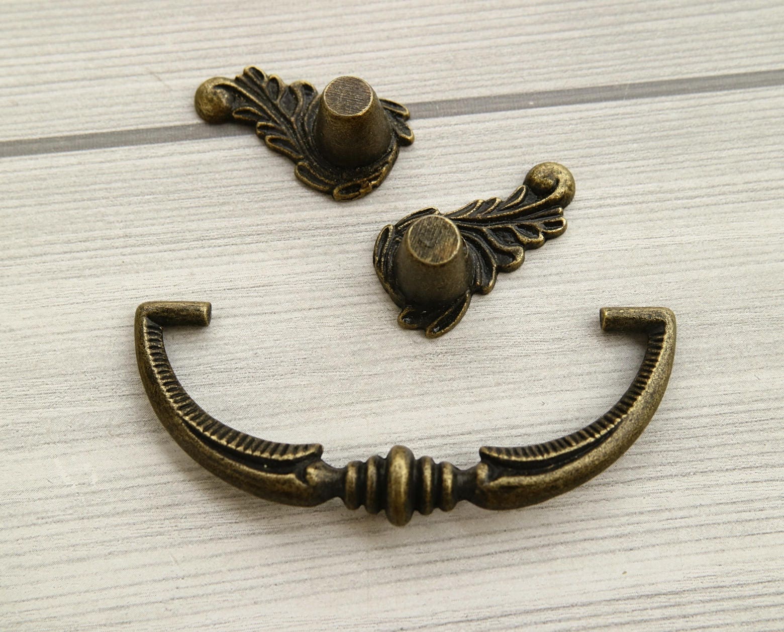 2.3 Vintage Style Handle Small Swing Pull Antique Bronze - Etsy