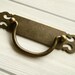 Vintage Drawer Bail Pull Dresser Drop Bail Handle Wardrobe Door Handle ...