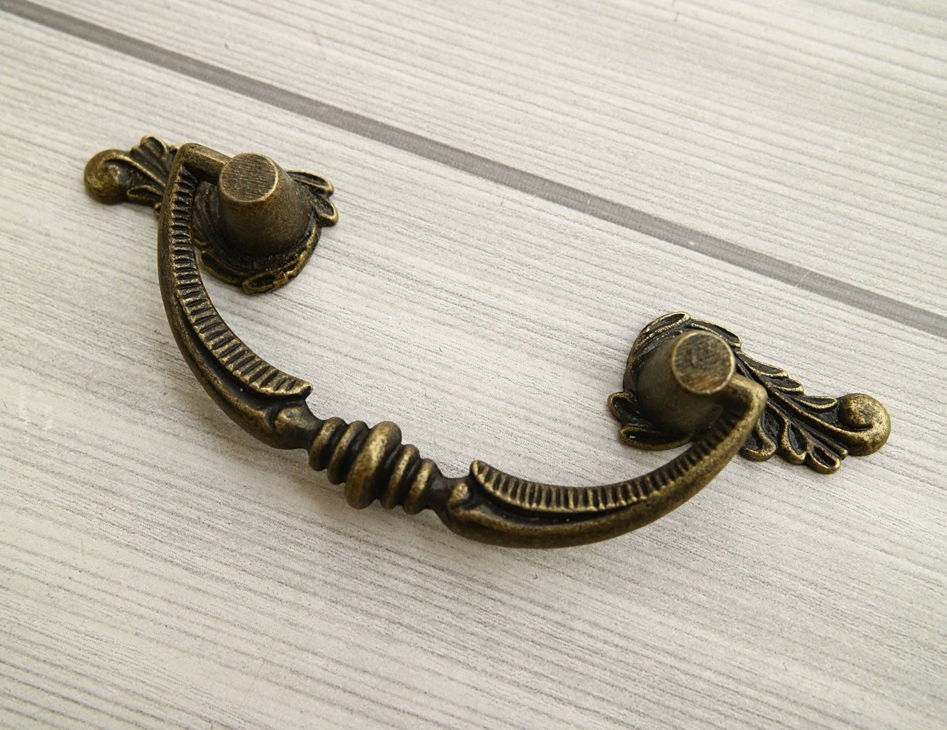 2.3 Vintage Style Handle Small Swing Pull Antique Bronze - Etsy