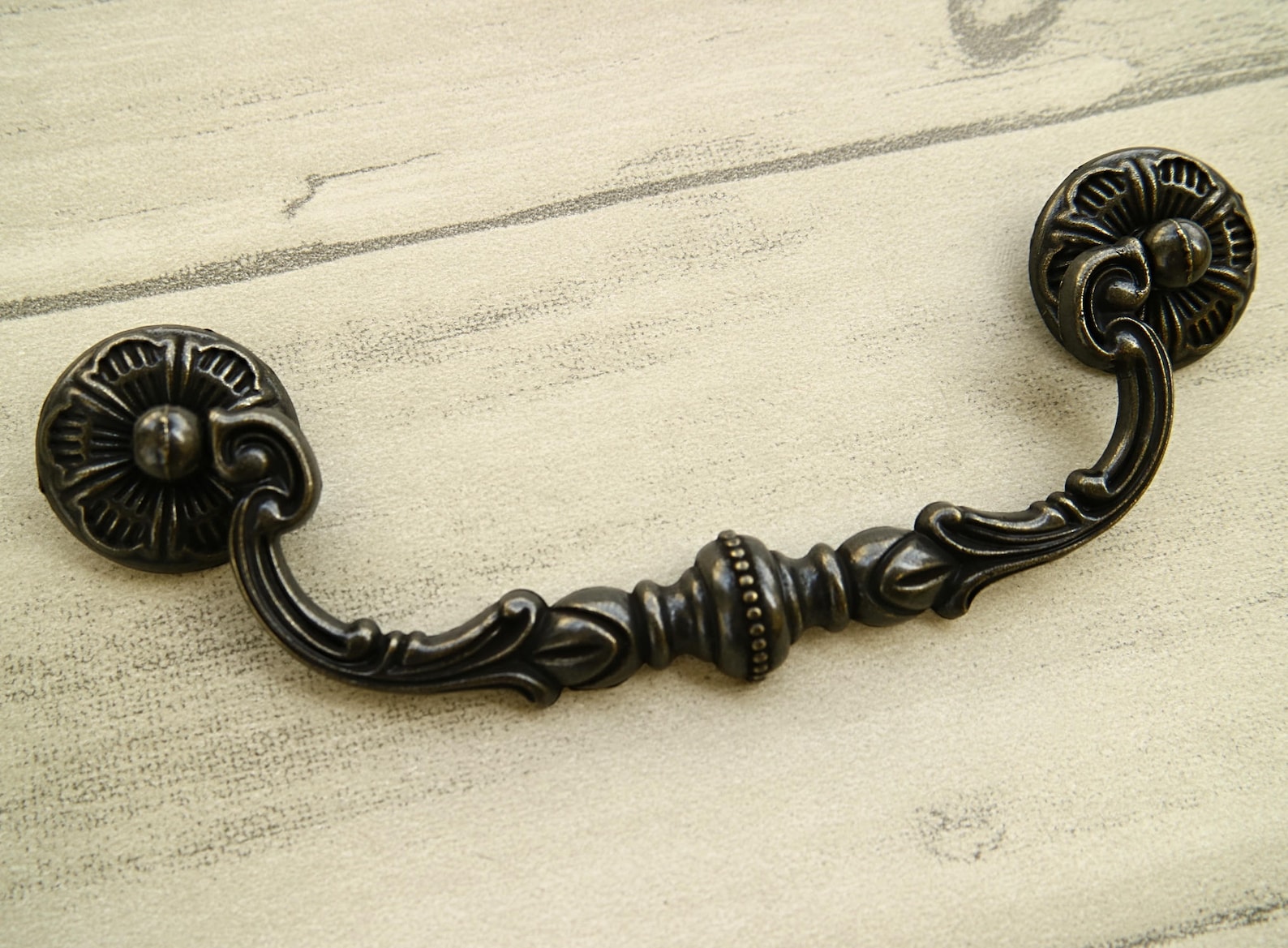 5.25" 5 1/4" Drop Bail Pull Rustic Dresser Swing Handle Drawer Knob ...