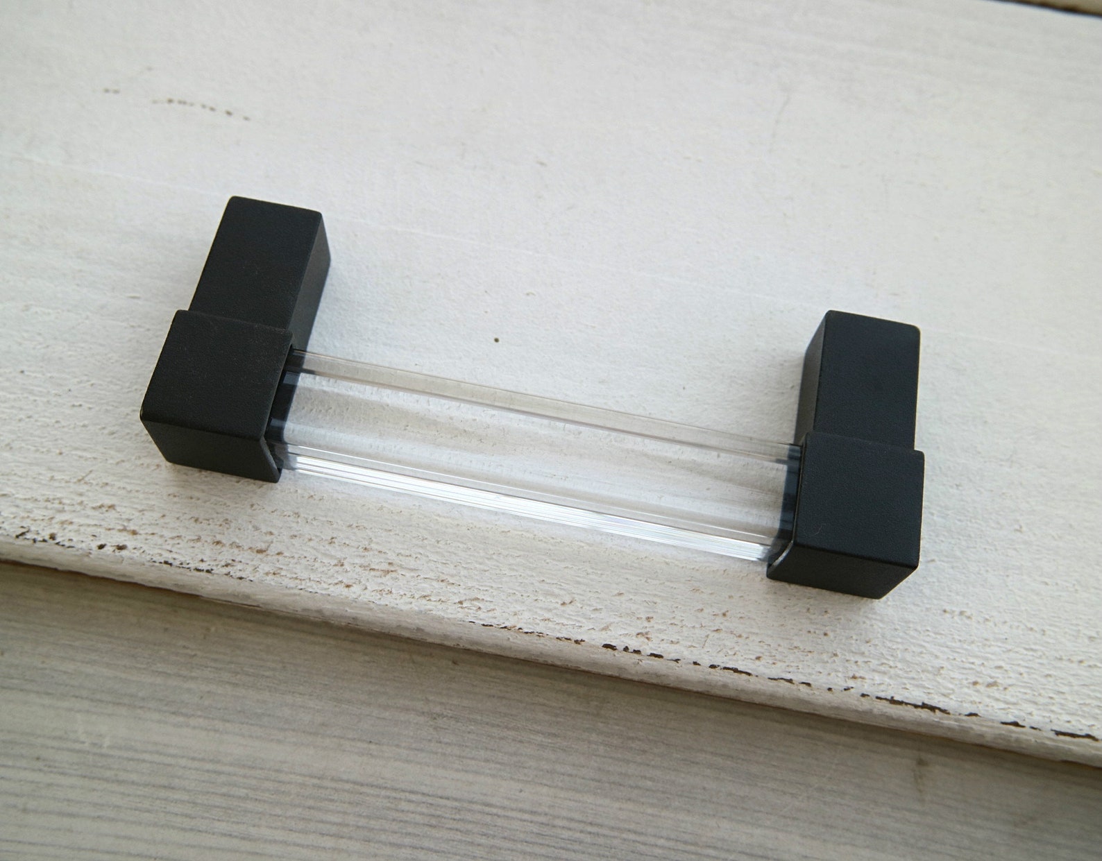 3.75 Clear Acrylic Cabinet Cupboard Door Handle Lucite - Etsy