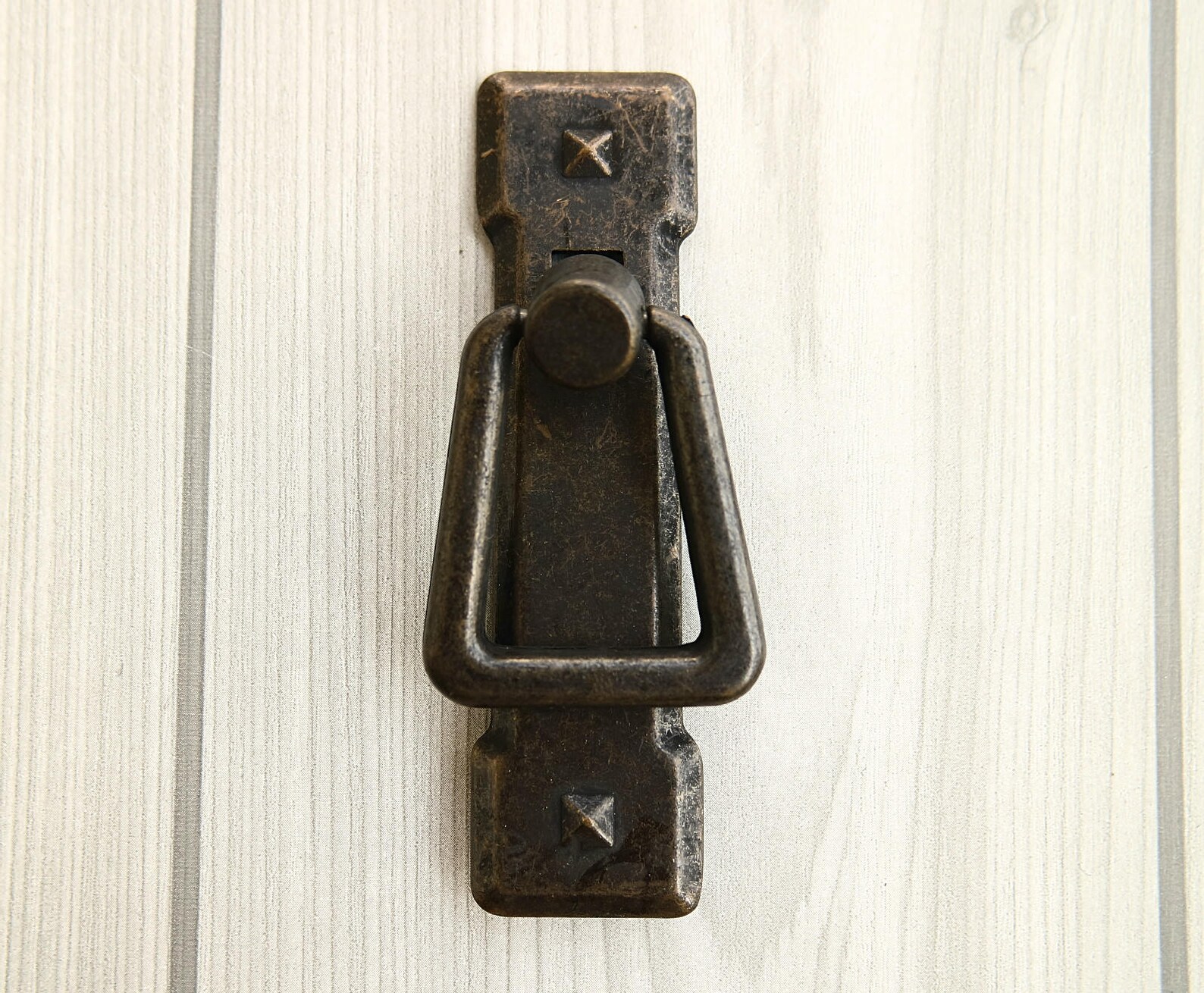 Dark Antique Bronze Drawer Bail Handle Dresser Ring Knob Pull - Etsy