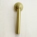 Gold Drop Drawer Handle Pull Black Cabinet Door Knob - Etsy