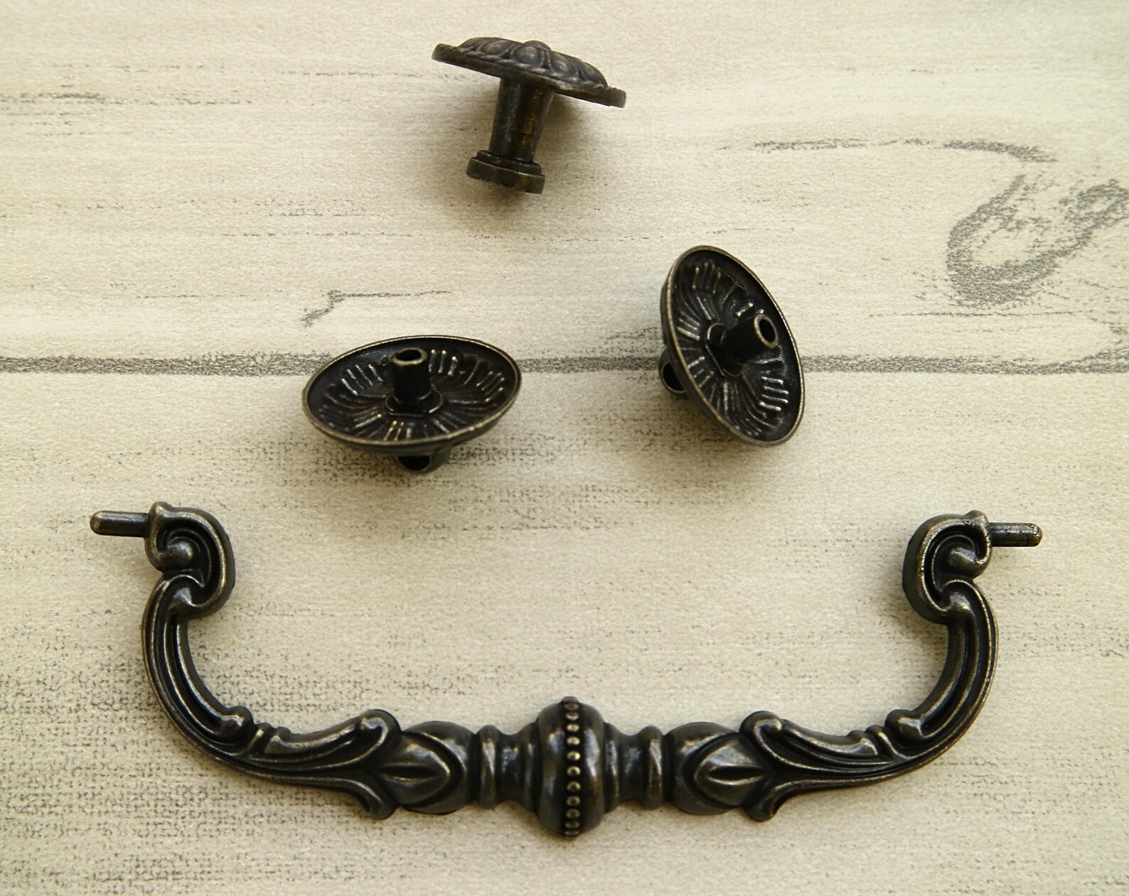 5.25" 5 1/4" Drop Bail Pull Rustic Dresser Swing Handle Drawer Knob ...