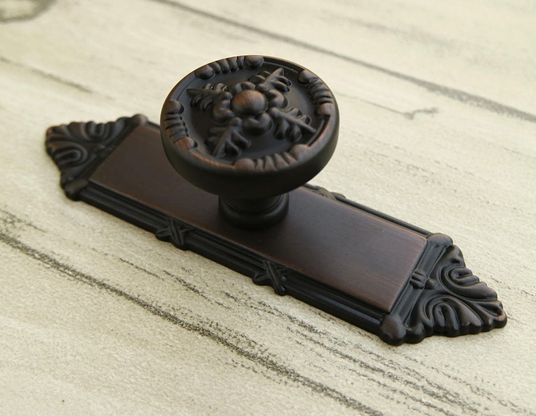 Red Black Dresser Knob Drawer Handle Kitchen Cabinet Door Knob Pull ...