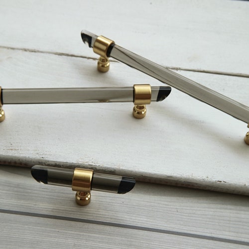 New Chinese Style Handle Wooden Cabinet Door Handle Paired | Etsy