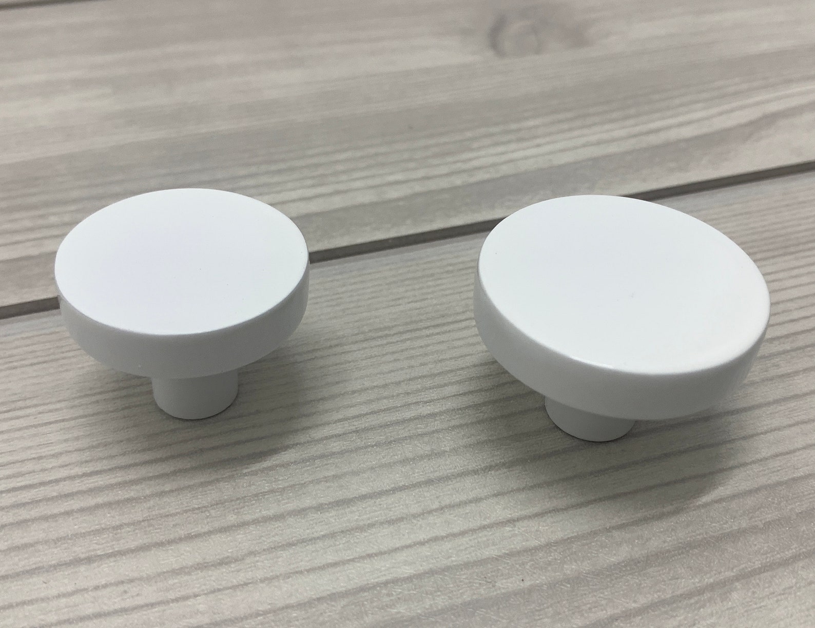 White Drawer Dresser Knob Kitchen Cupboard Handle Round Knob | Etsy