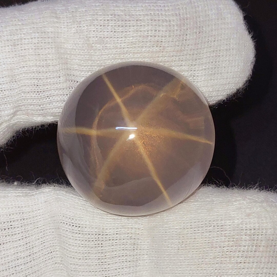 Natural Rose Quartz 6 Rays Star 166 Ct/ Rare Asterism Pink Healing ...