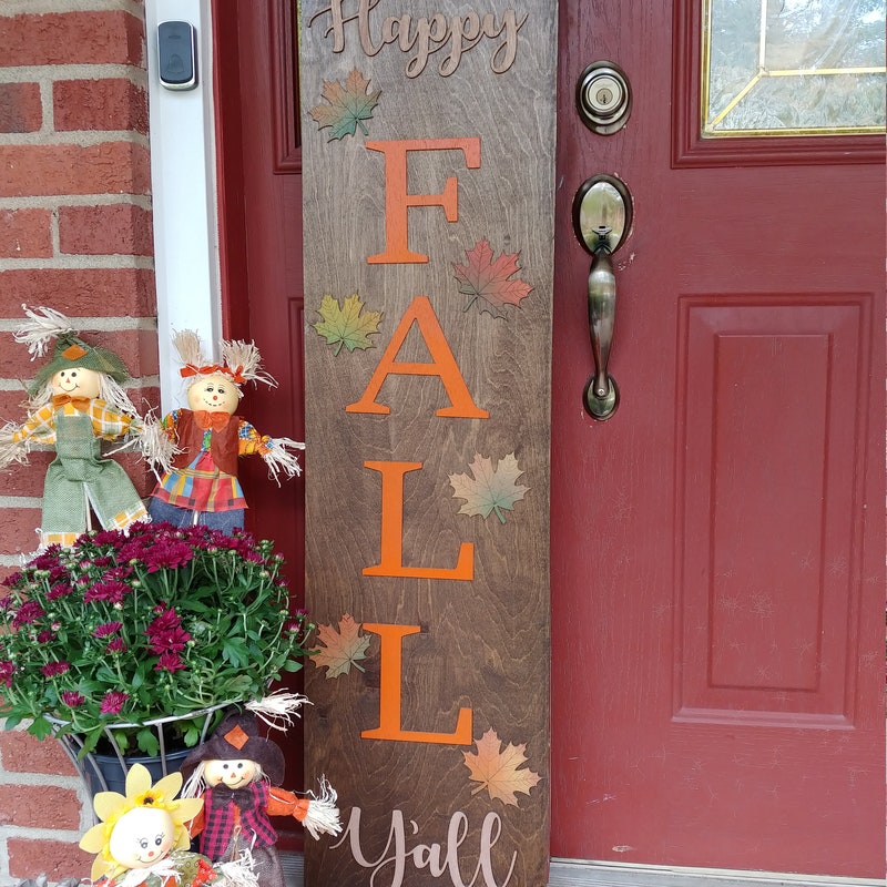 Outdoor Fall Signs - Etsy