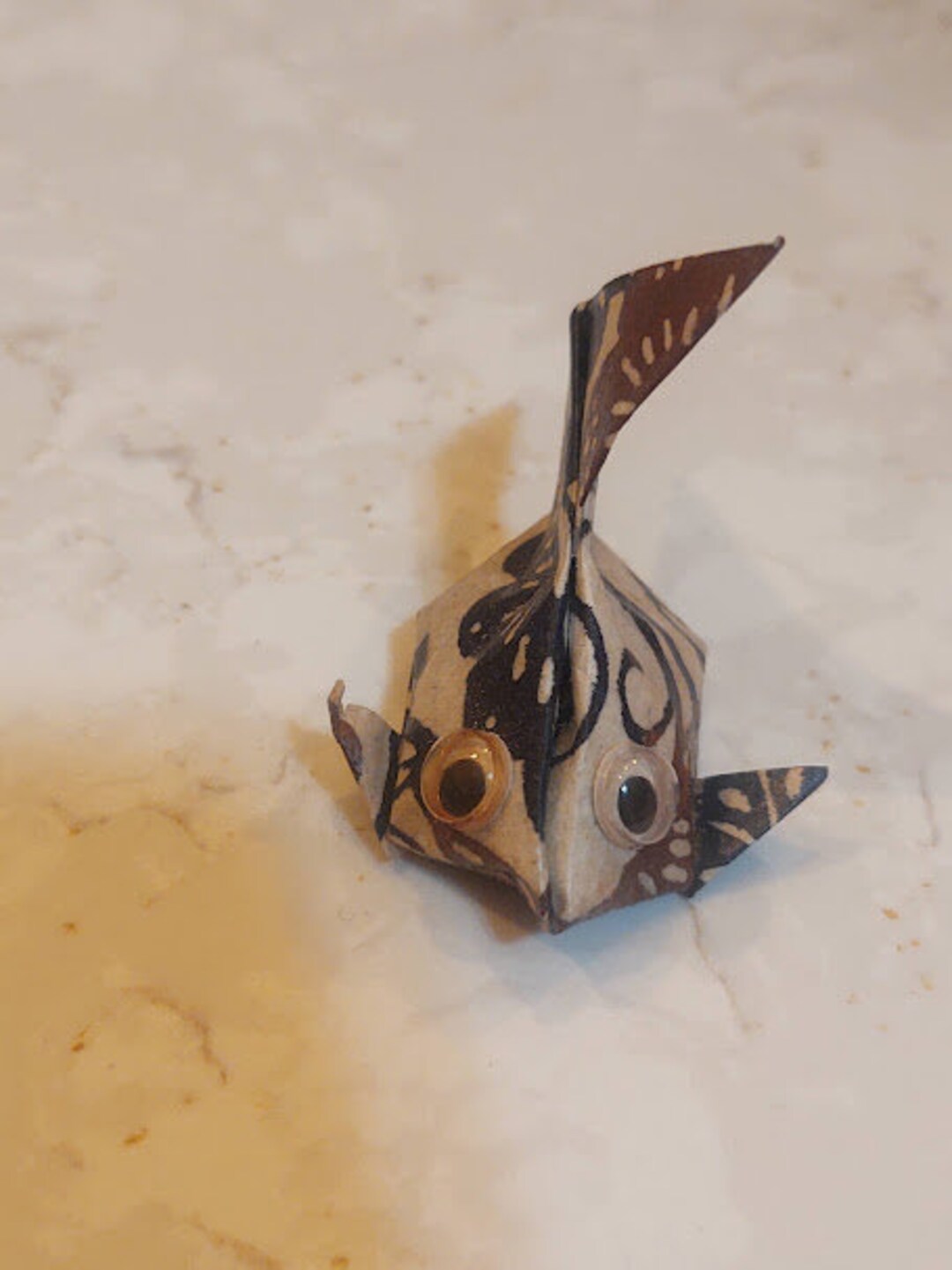 Antique Origami Fish - Etsy
