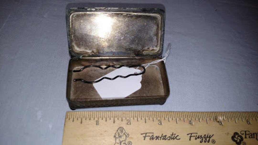 Victorian Hair Pin Box - Etsy