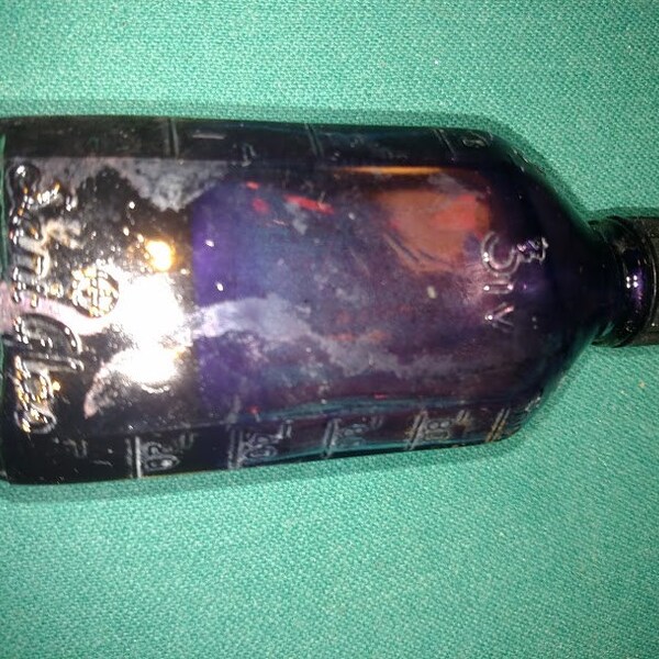 Sani Glass Bottle - Etsy