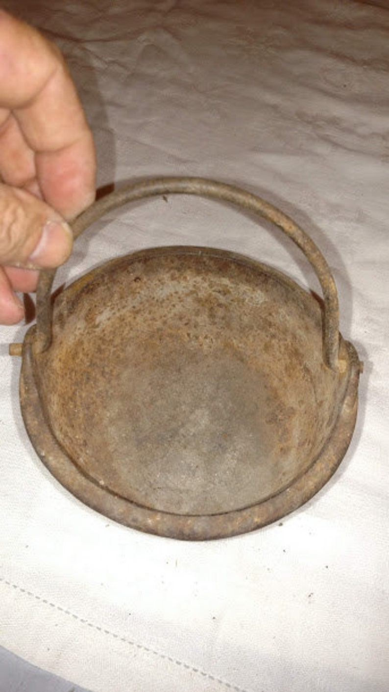 Small Cast Iron Gypsy Pot - Etsy