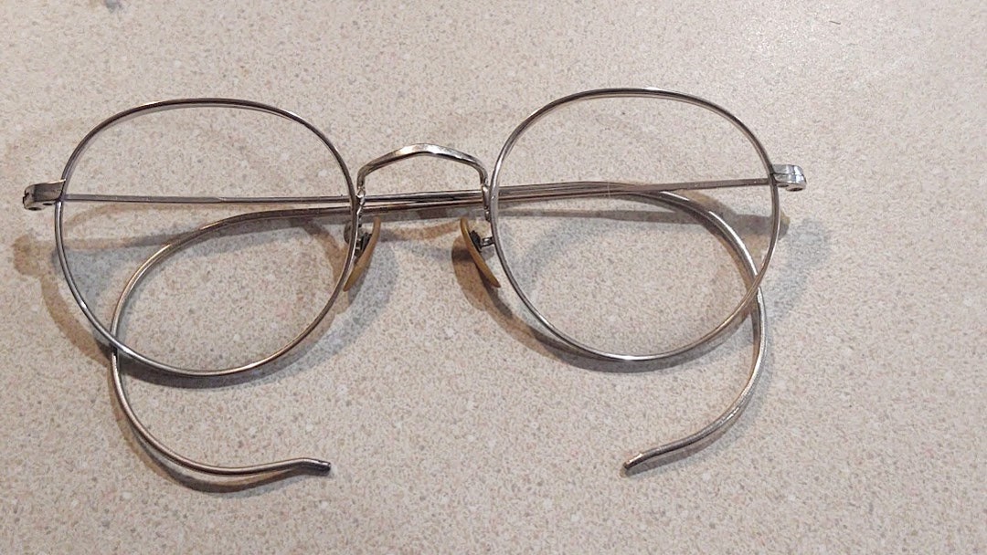 Vintage Wire Frame Glasses - Etsy