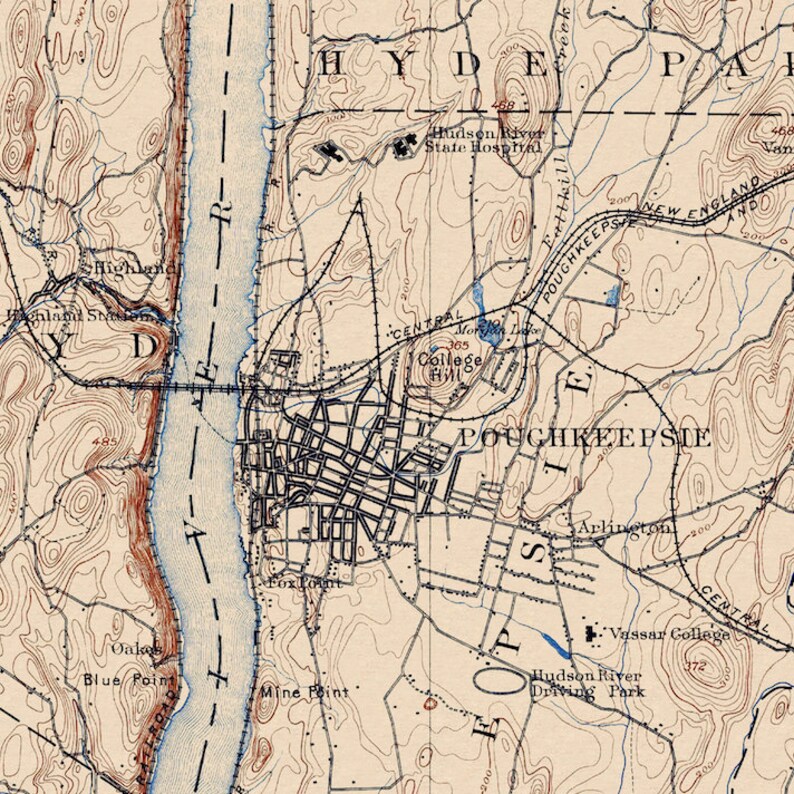 Poughkeepsie, NY (beacon, Wappinger Falls, Fishkill) - Restored Vintage ...