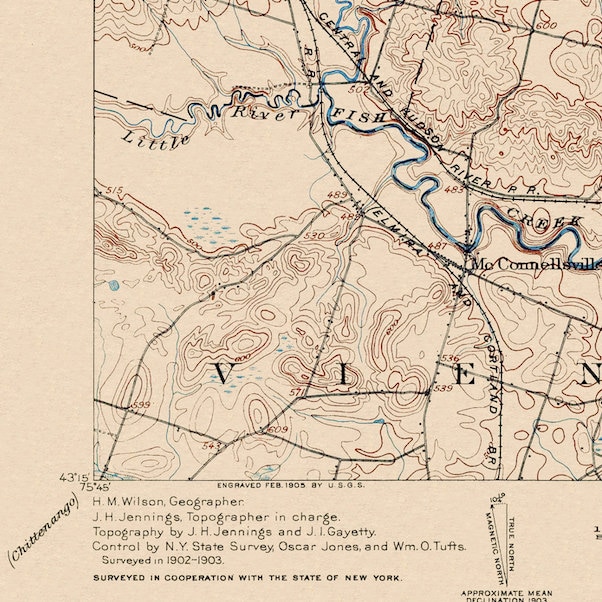 Taberg NY Restored Vintage Map - Etsy Canada