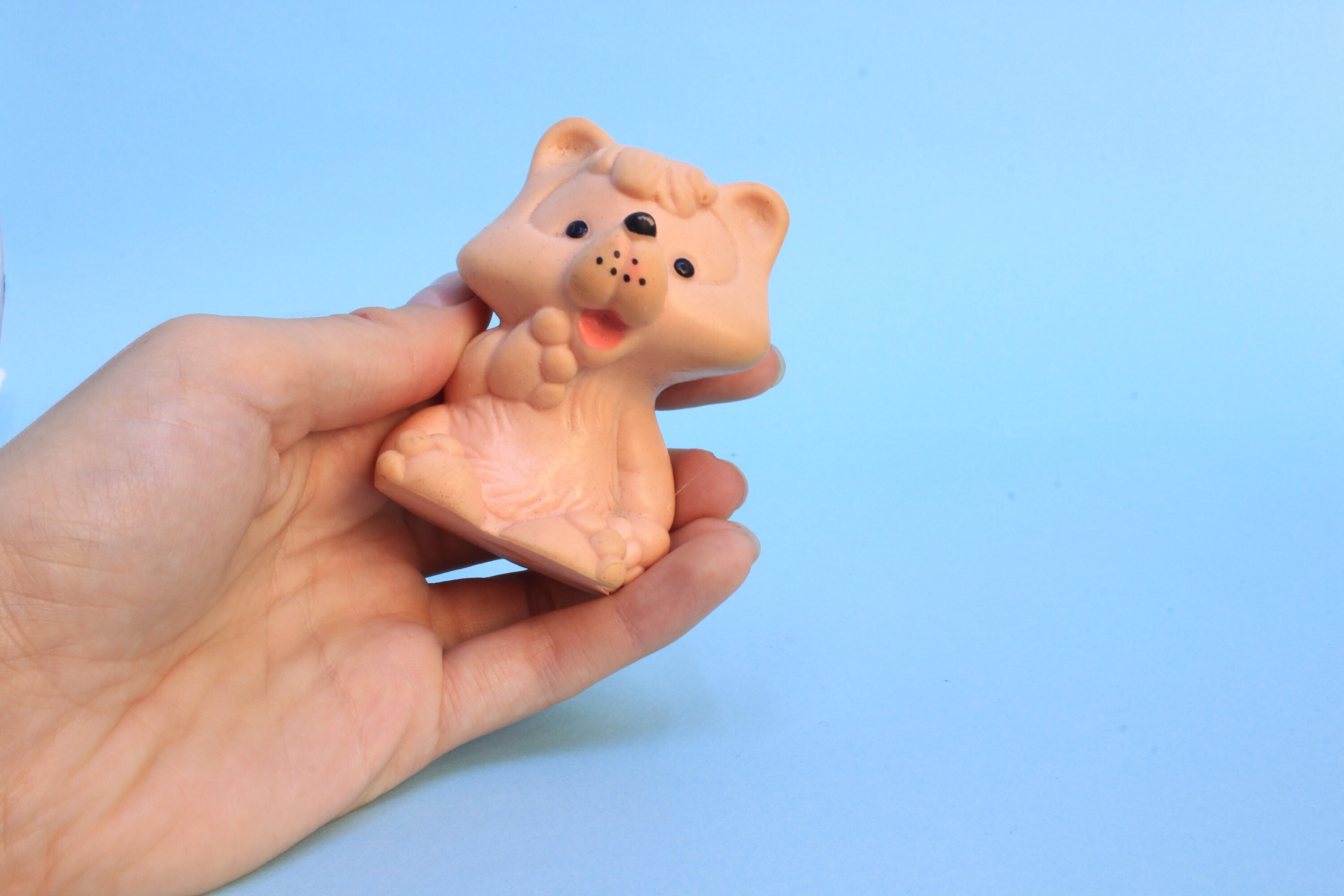 Soviet vintage rubber toy Little Raccoon Vintage toy Made in | Etsy