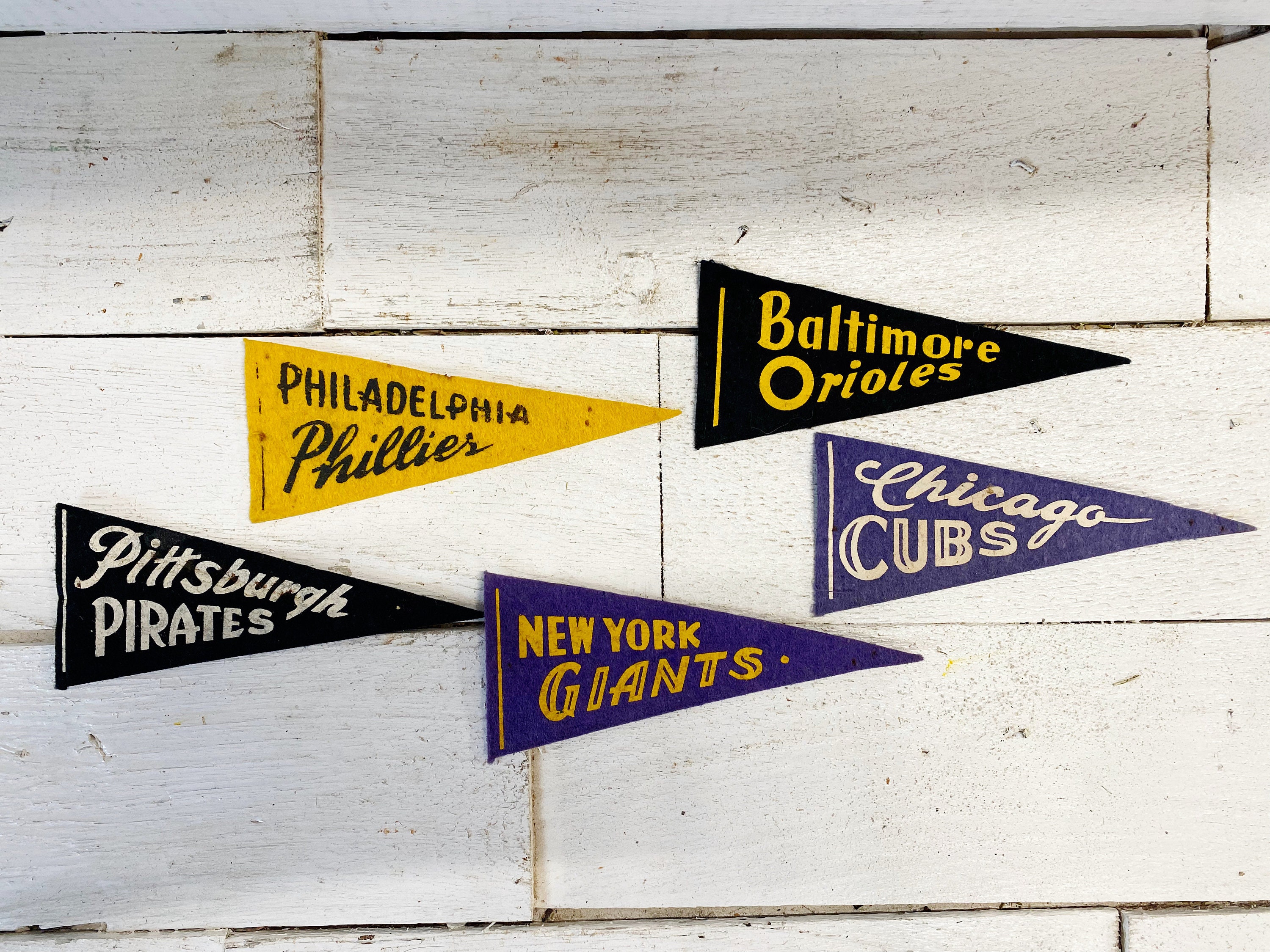 Baseball Pennant Sign