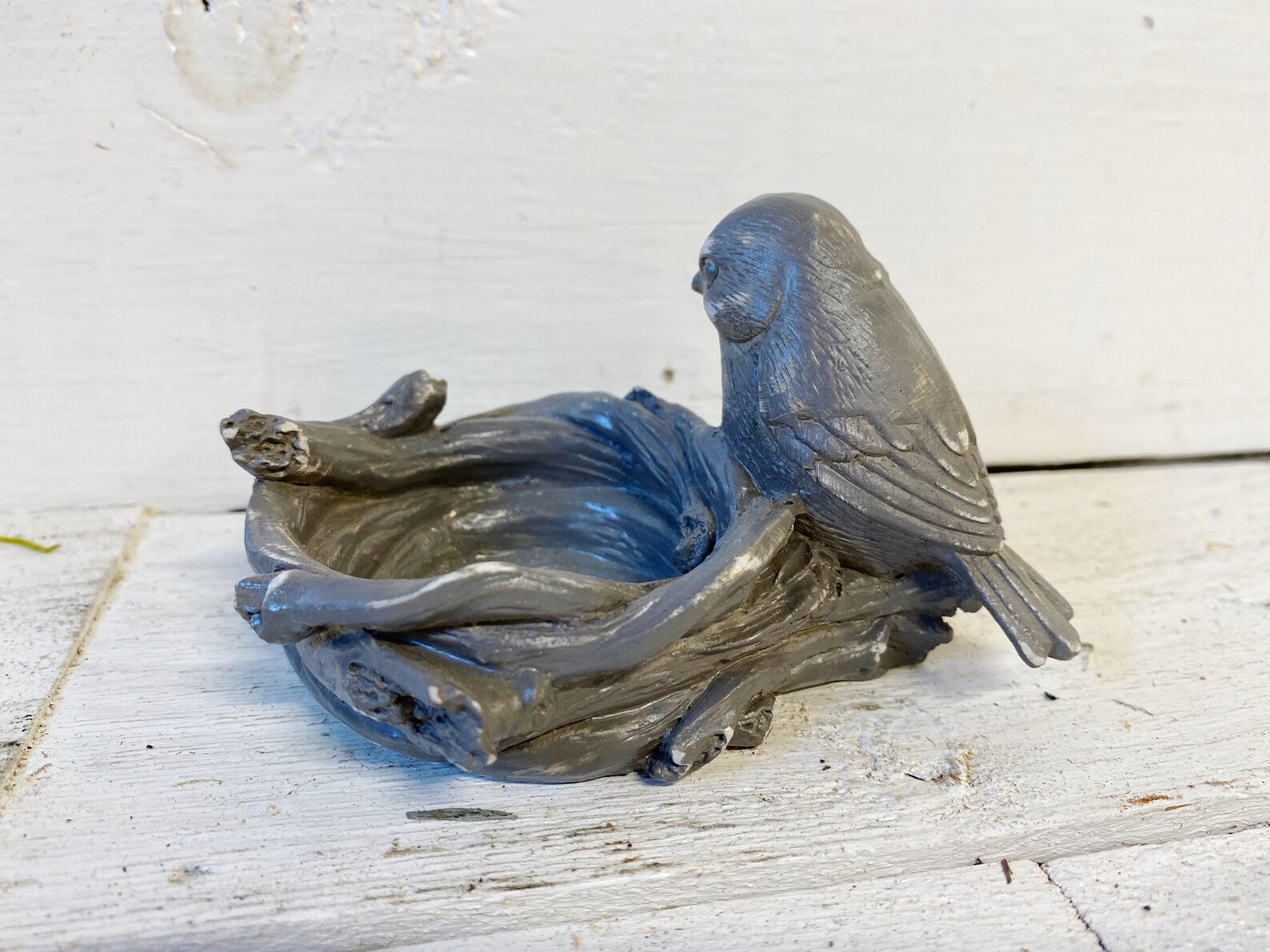 Bird With Nest Resin Bird Decor Spring Summer Decor - Etsy