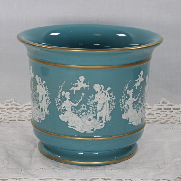 Blue Cachepot - Etsy