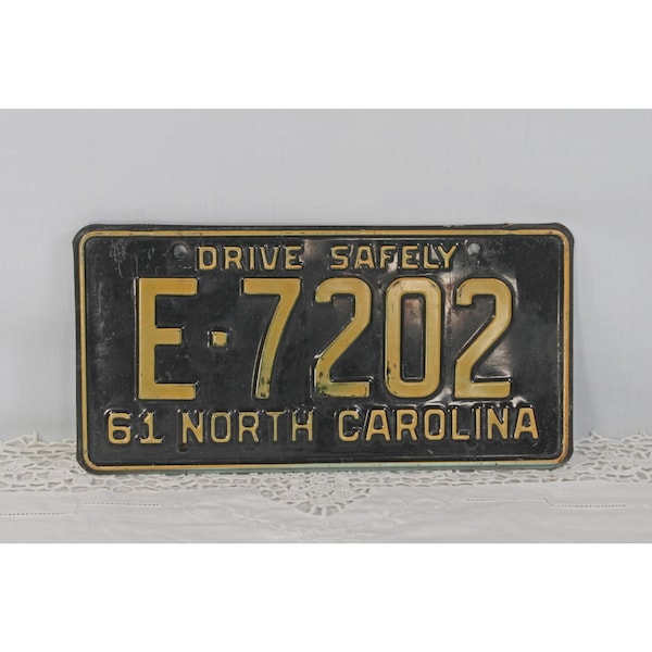 1961 License Plates - Etsy