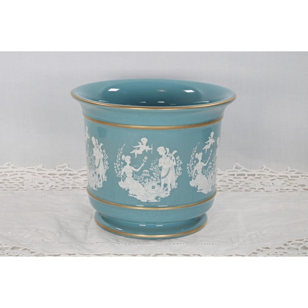 Blue Cachepot - Etsy