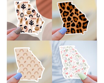 Georgia State Stickers - Etsy