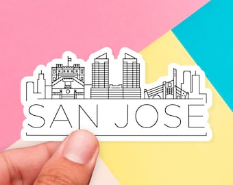 San Jose Skyline - Etsy