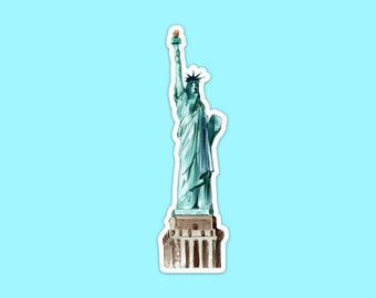 Statue of Liberty Stickers - Etsy