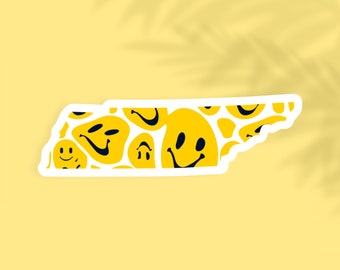 Smiley Face Tennessee - Etsy