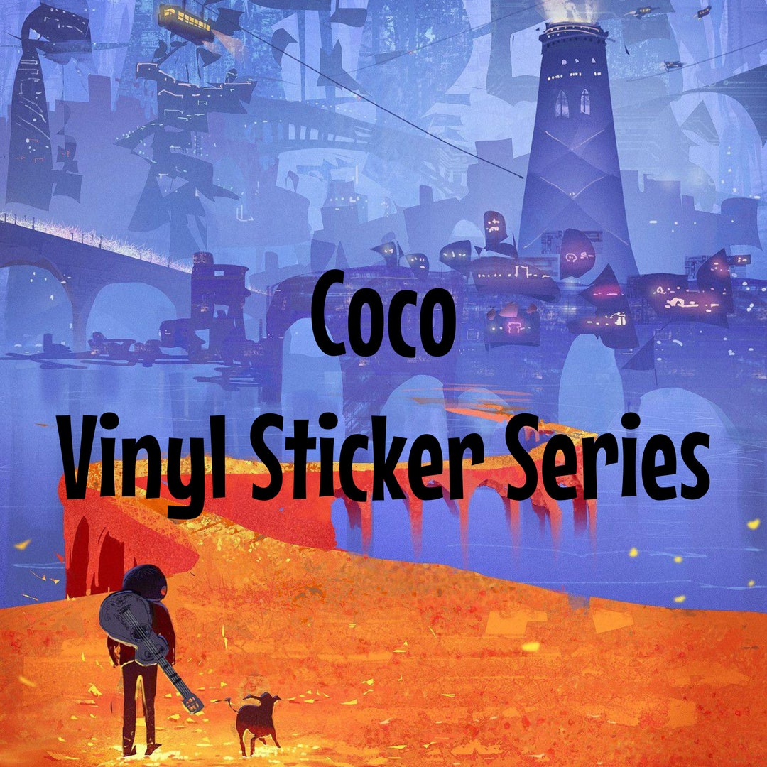 Coco Vinyl Sticker Series - Etsy
