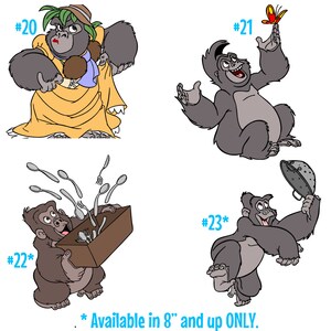 Tarzan Vinyl Sticker Series - Etsy