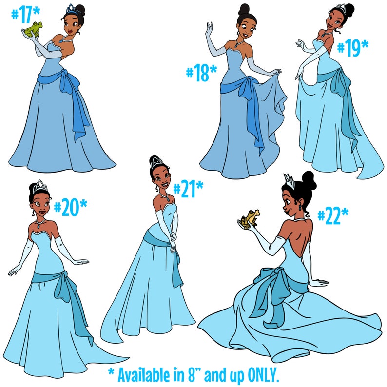 The Princess and the Frog Vinyl Sticker Series - Etsy