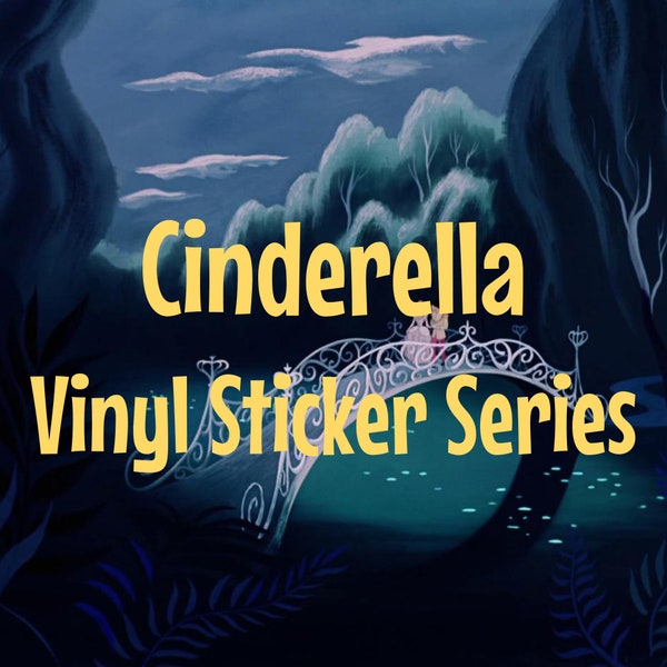 Cinderella Sticker - Etsy