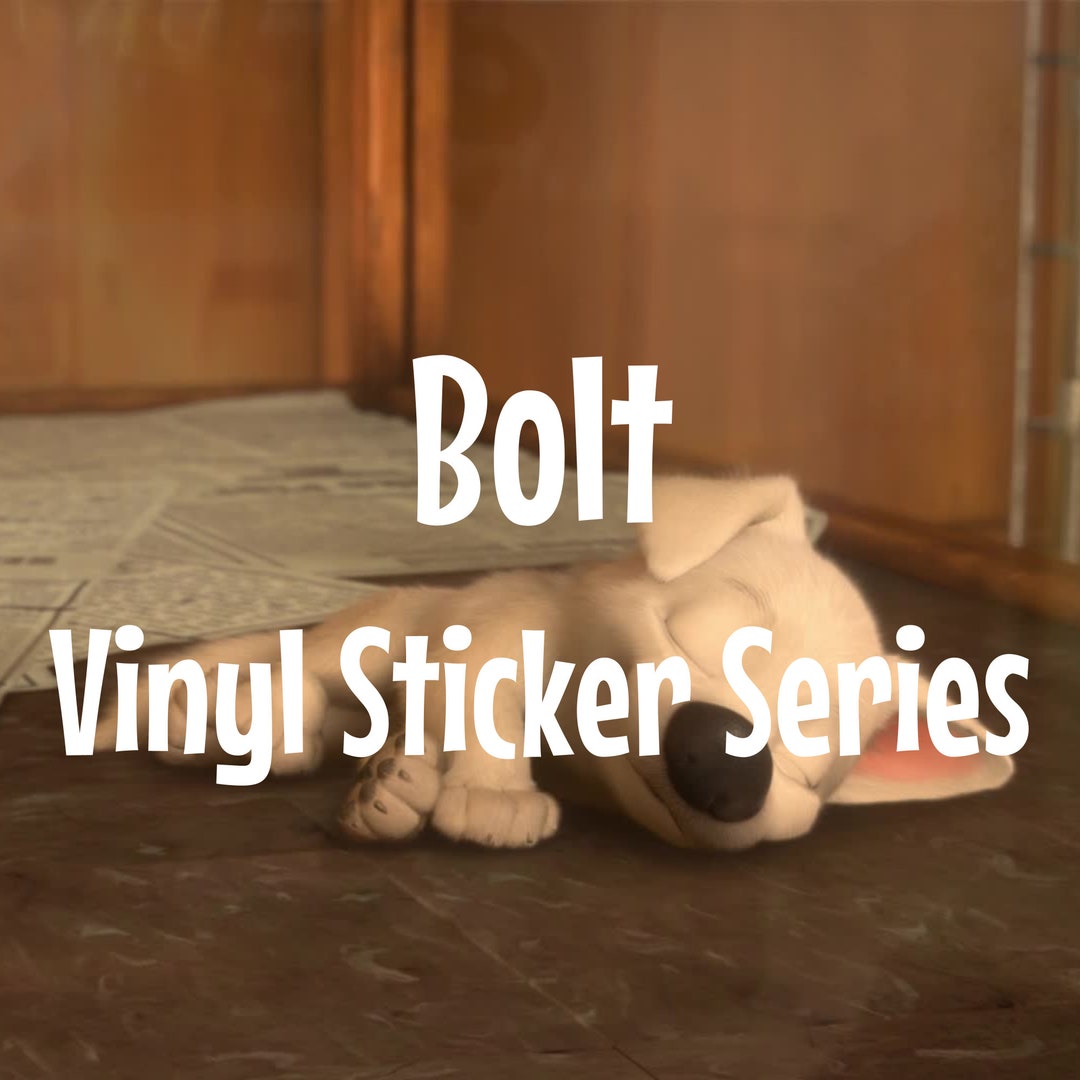 Bolt Vinyl Sticker Series - Etsy