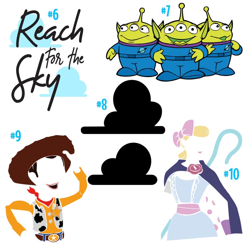 Toy Story Vinyl Sticker Series - Etsy