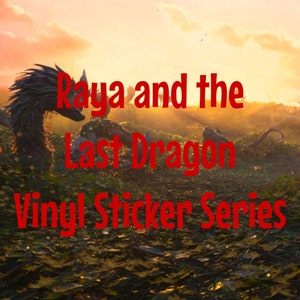 Raya and the Last Dragon Vinyl Sticker Series - Etsy