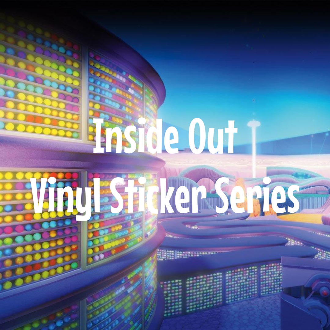 Inside Out Vinyl Sticker Series - Etsy