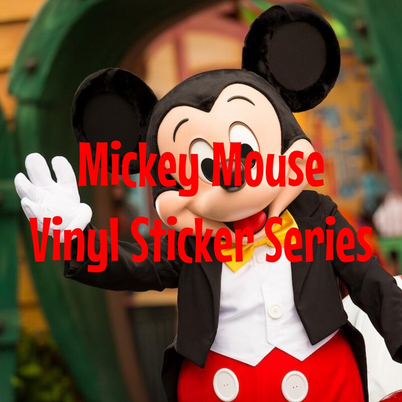 Mickey Mouse Sticker - Etsy