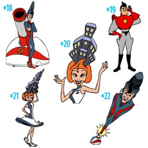Meet the Robinsons Vinyl Sticker Series - Etsy