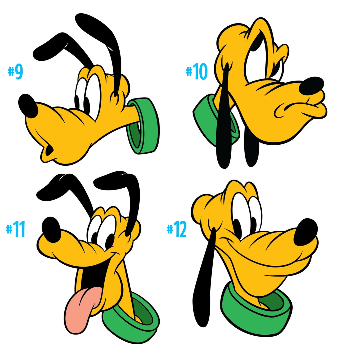 Pluto Vinyl Sticker Series - Etsy