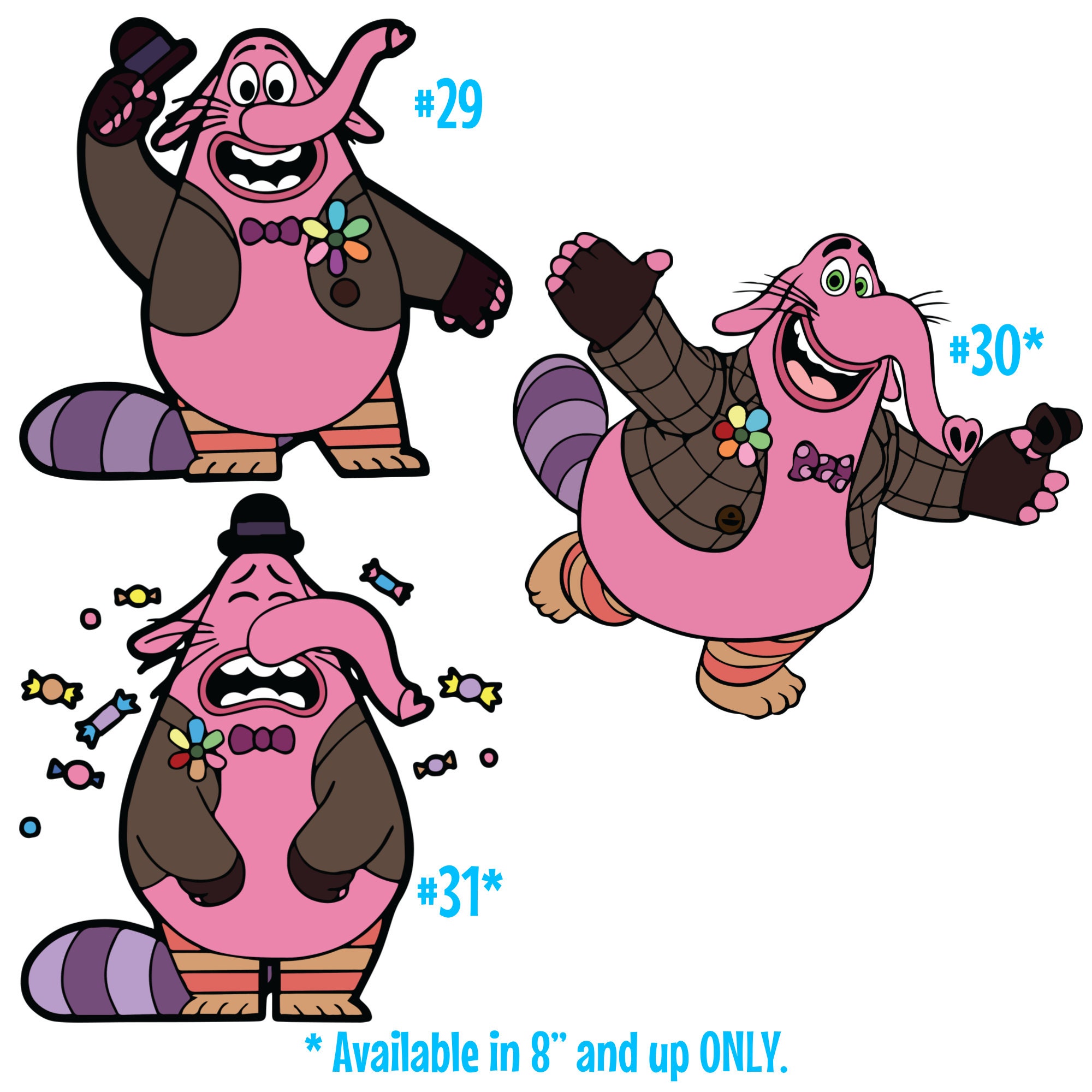 Inside Out Vinyl Sticker Series | Etsy