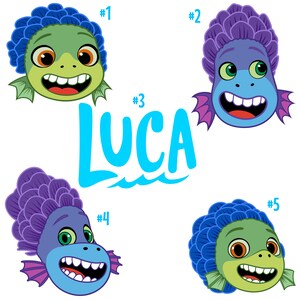 Luca Vinyl Sticker Series - Etsy
