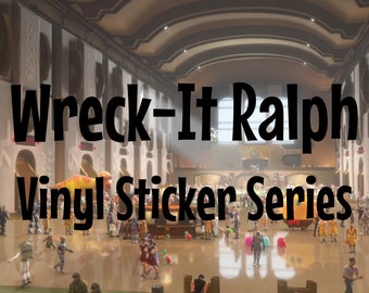 Vanellope Von Schweetz With Ralph Plushie Sticker / Wreck It Ralph ...