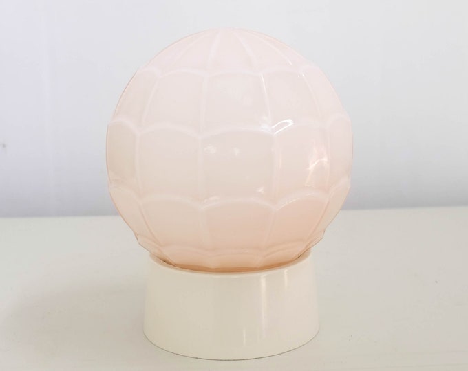 Opaline Glass Ceiling Light Art Deco Lamp Opaline Glass - Etsy